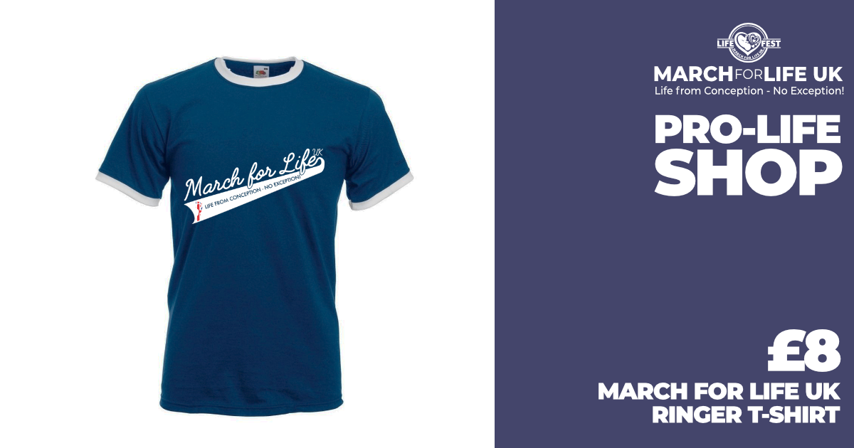 Be a Voice for the Voiceless tee - March for Life UK Be a Voice for the Voiceless tee - March for Life UK