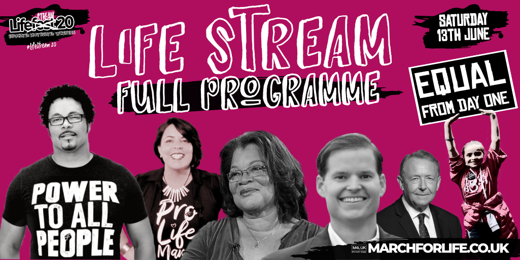 Life Stream 20 - Full Programme - March for Life UK