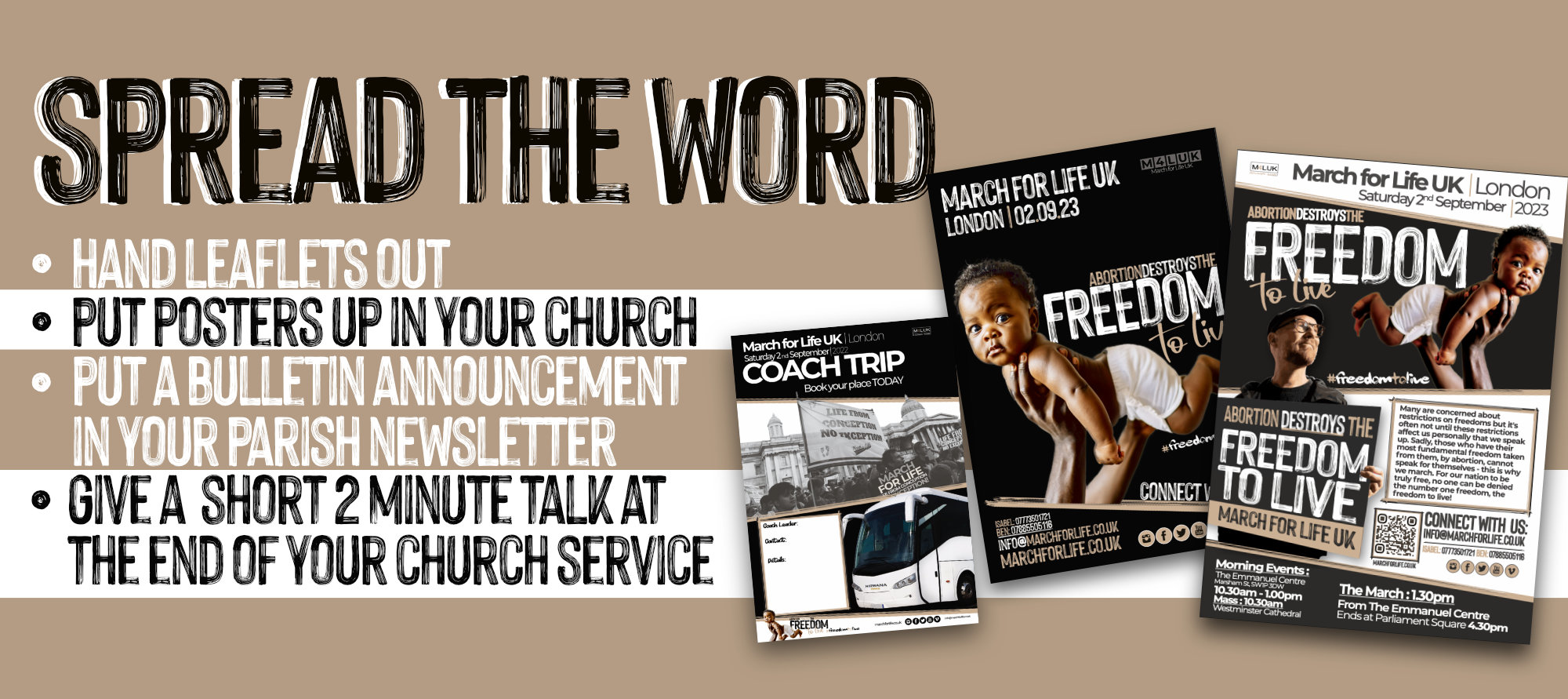 Spread the Word - March for Life UK