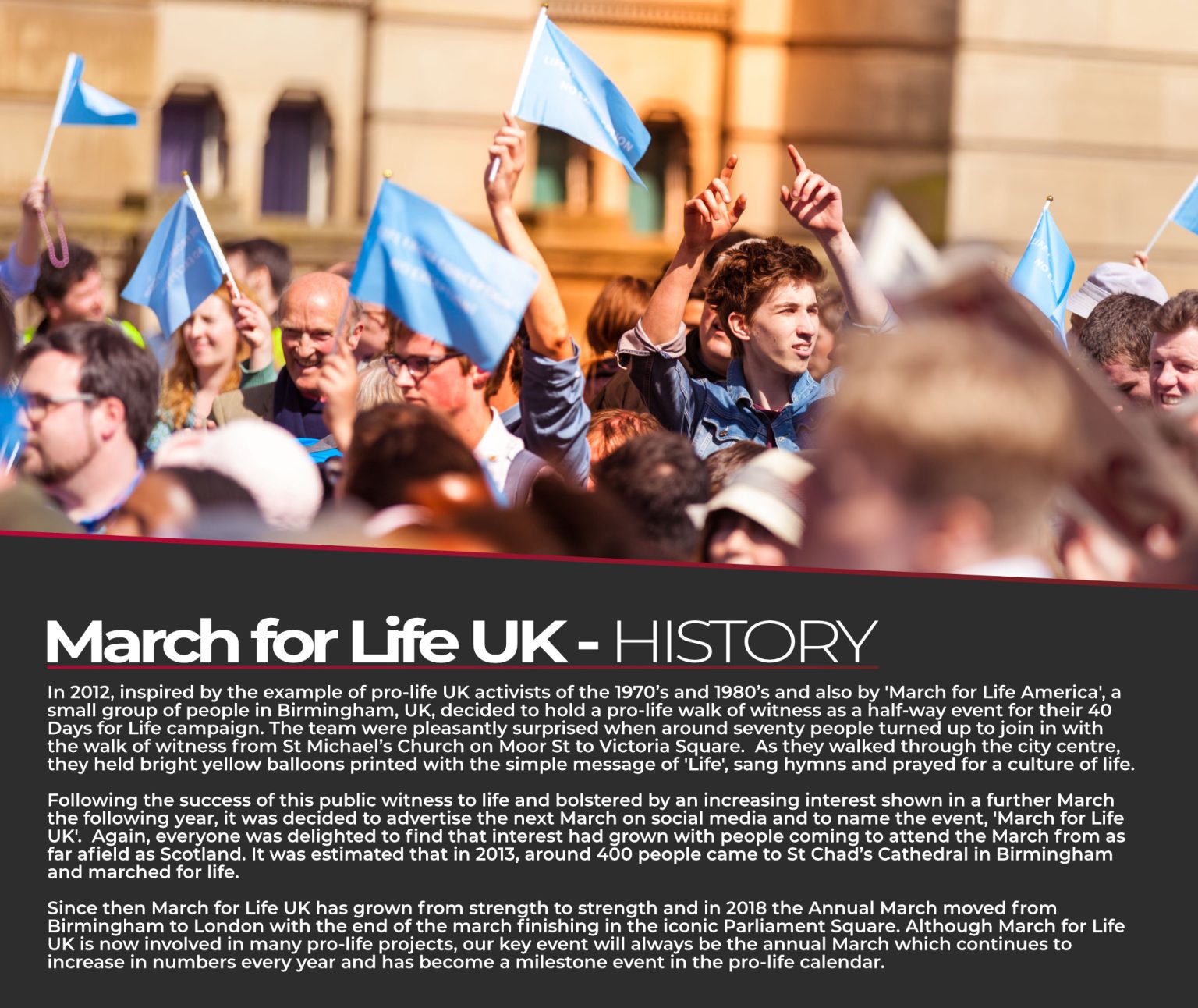 What is March for Life UK? - March for Life UK